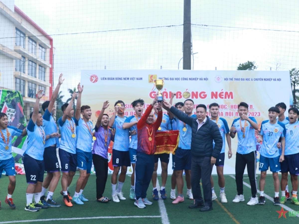 [qdnd] Hấp dẫn Giải bóng ném sinh viên khu vực Hà Nội năm 2023 - ĐẠI HỌC CÔNG NGHIỆP HÀ NỘI || HaUI